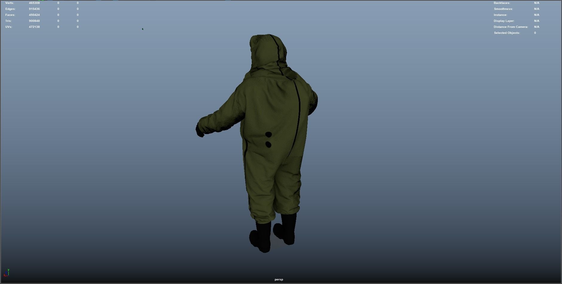Hazmat Suit 3D model | CGTrader