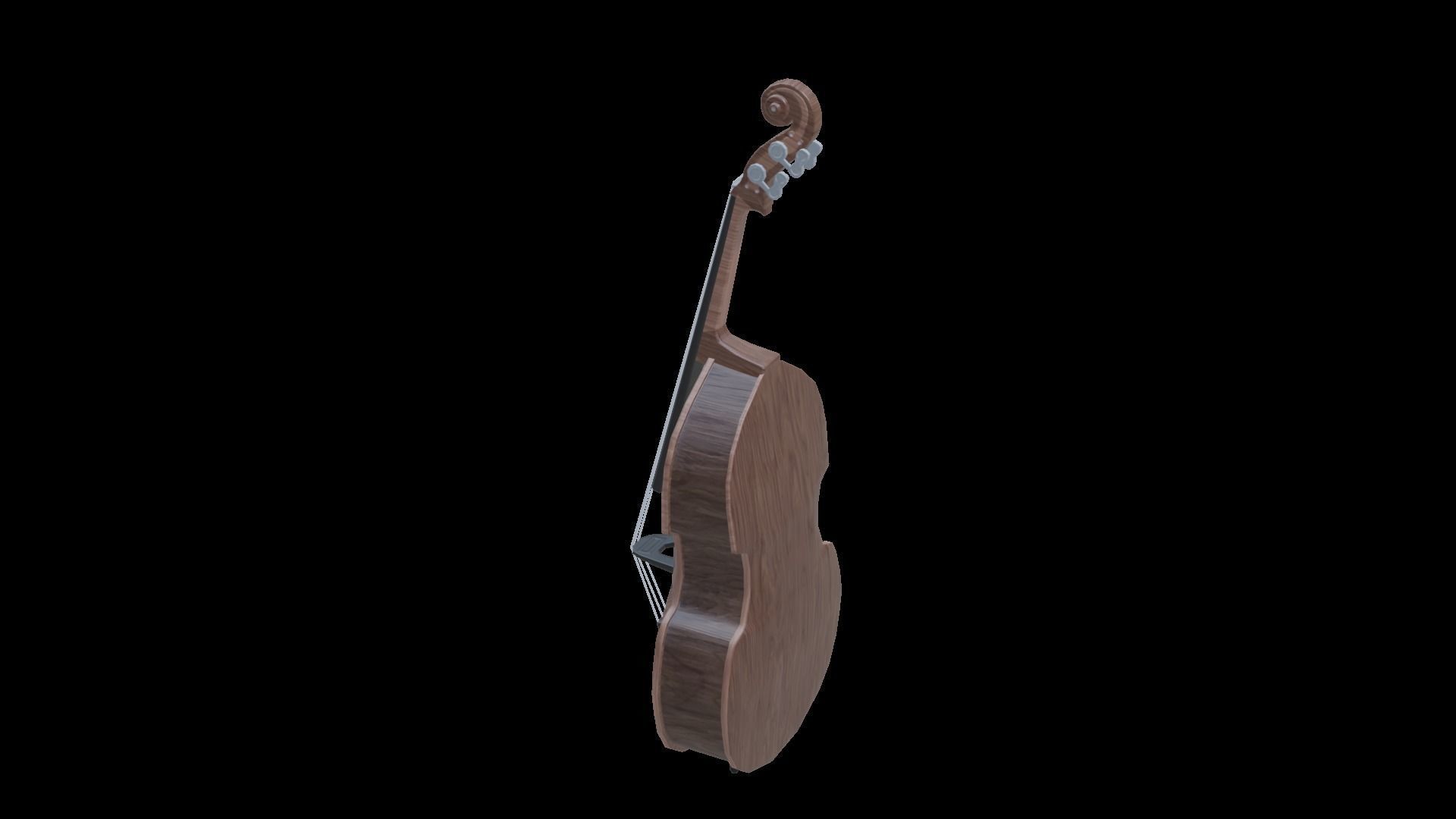 3D model Octave Octobass VR / AR / low-poly | CGTrader
