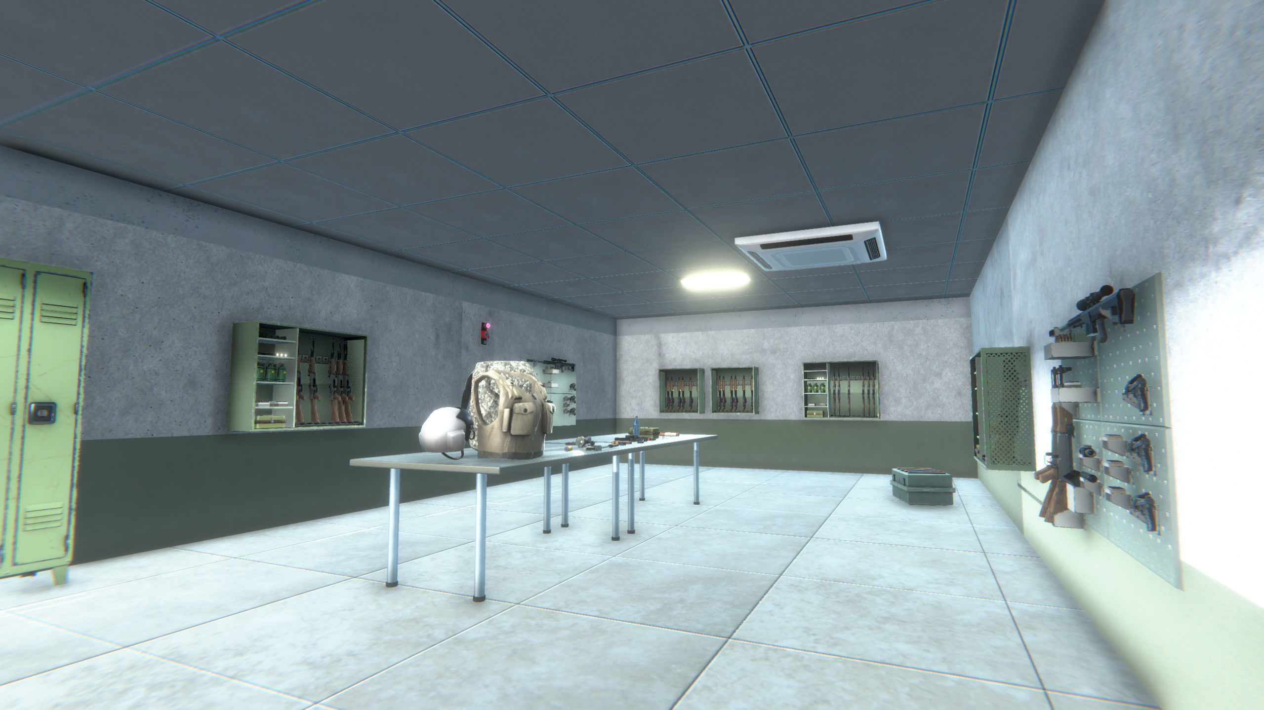 3D model Military Base with airport VR / AR / low-poly | CGTrader