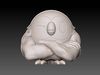 pokemon muscular rowlet free 3D model 3D printable | CGTrader
