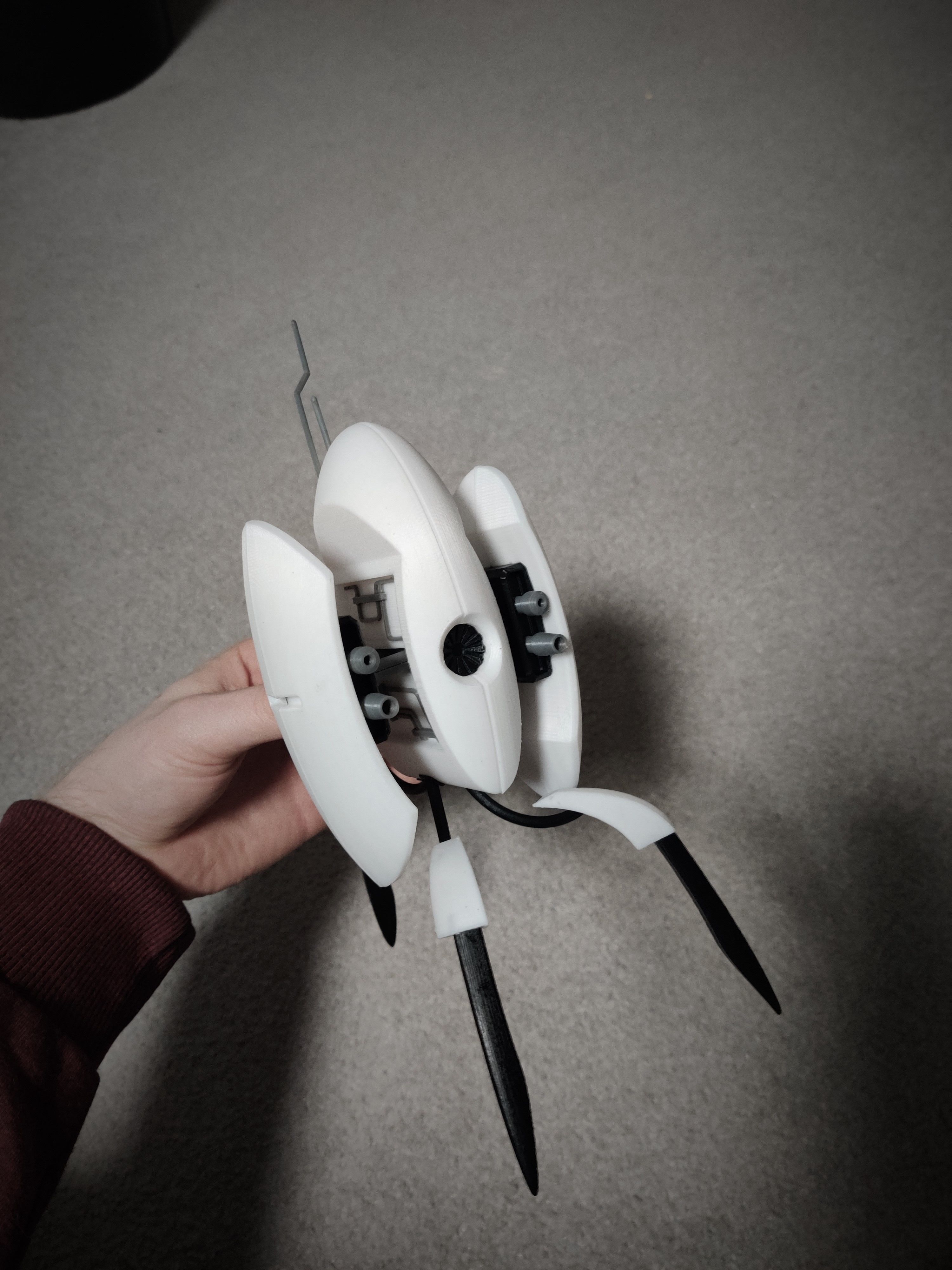 Portal 2 turret assembly 3D model 3D printable | CGTrader