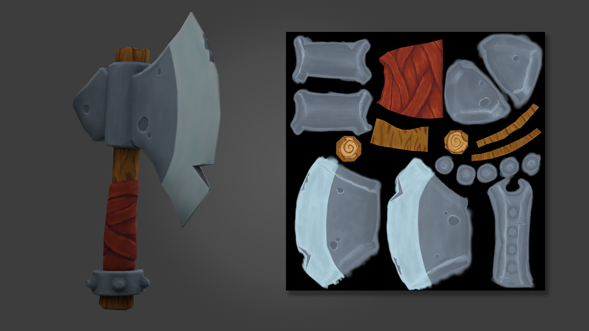 3D model Stylized Axe Game Asset VR / AR / low-poly | CGTrader