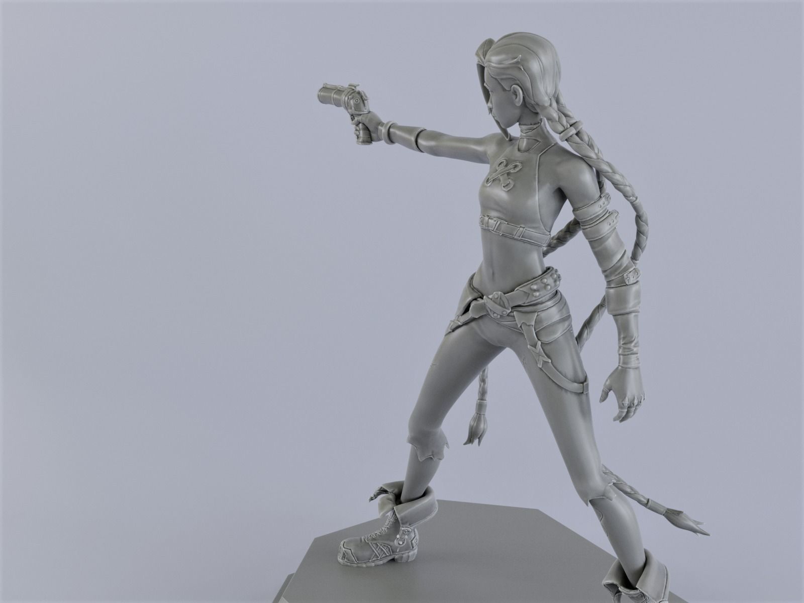 Jinx Arcane 3D model 3D printable | CGTrader