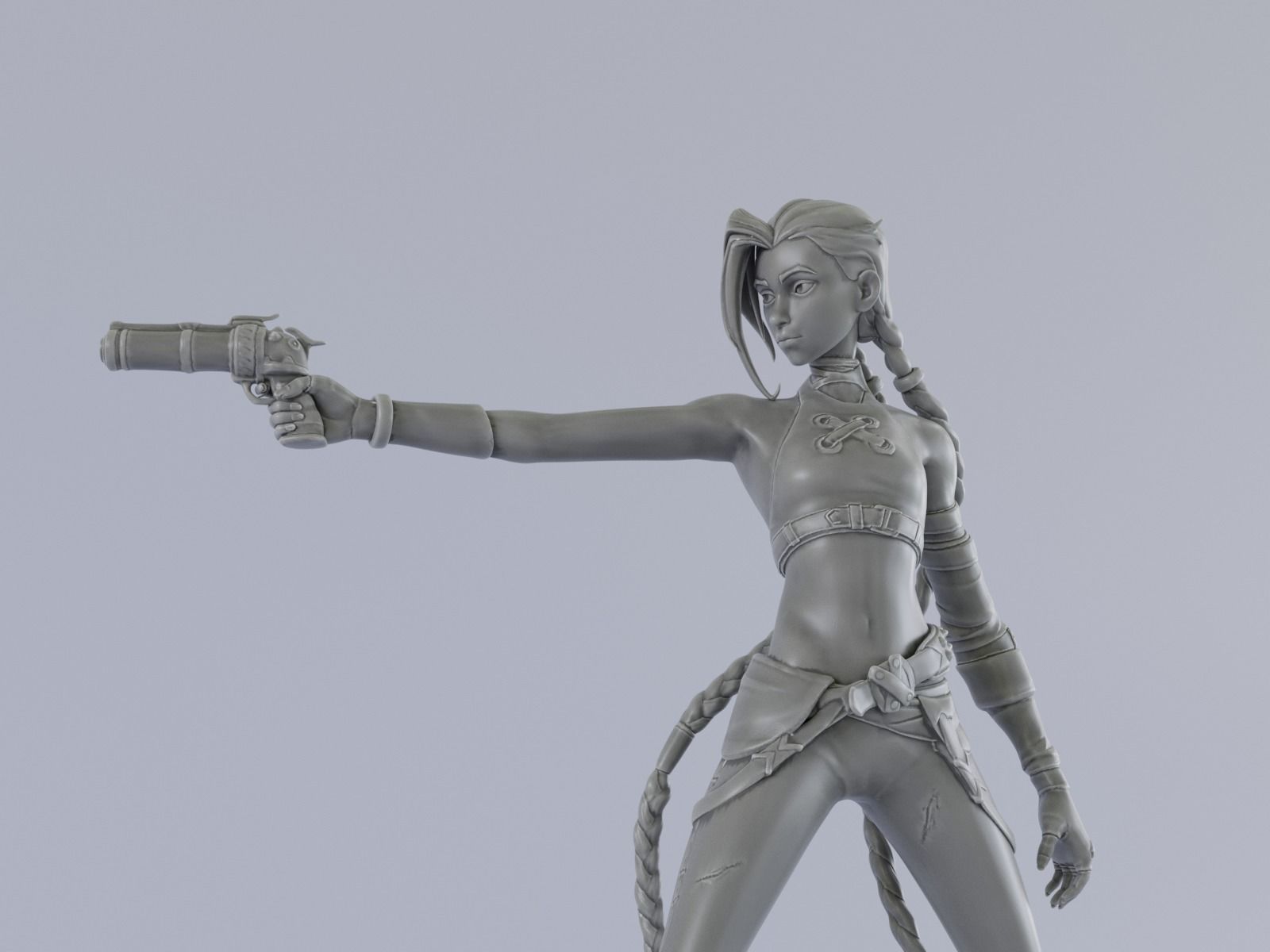 Jinx Arcane 3D model 3D printable | CGTrader