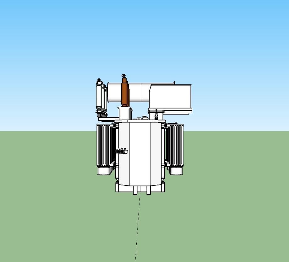 Electrical transformer 3D model animated | CGTrader