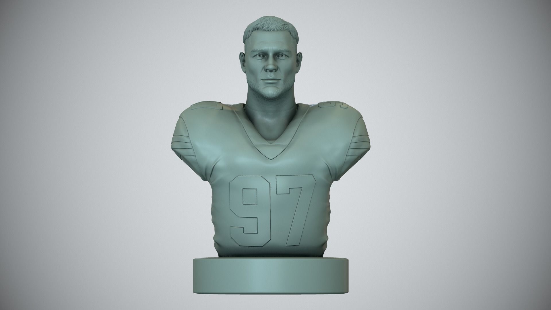 Nick Bosa 3D model 3D printable | CGTrader