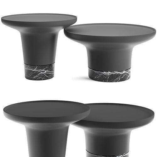spacer coffee table set1 free 3D model | CGTrader