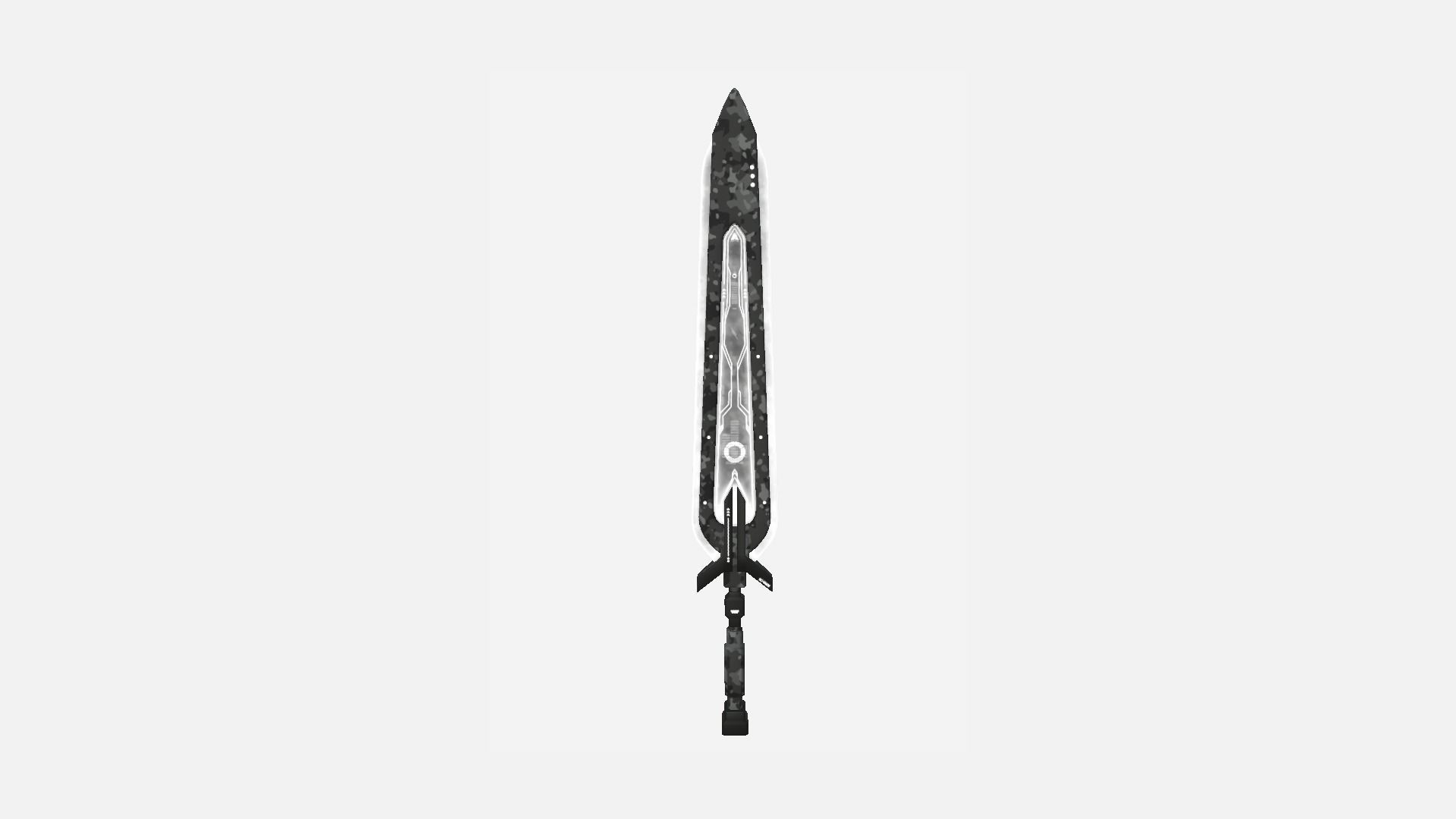 10 SciFi Sword B Collection - Sci Fi Weapon Design VR / AR / low-poly ...