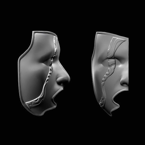 Viserys Mask 3D model 3D printable | CGTrader