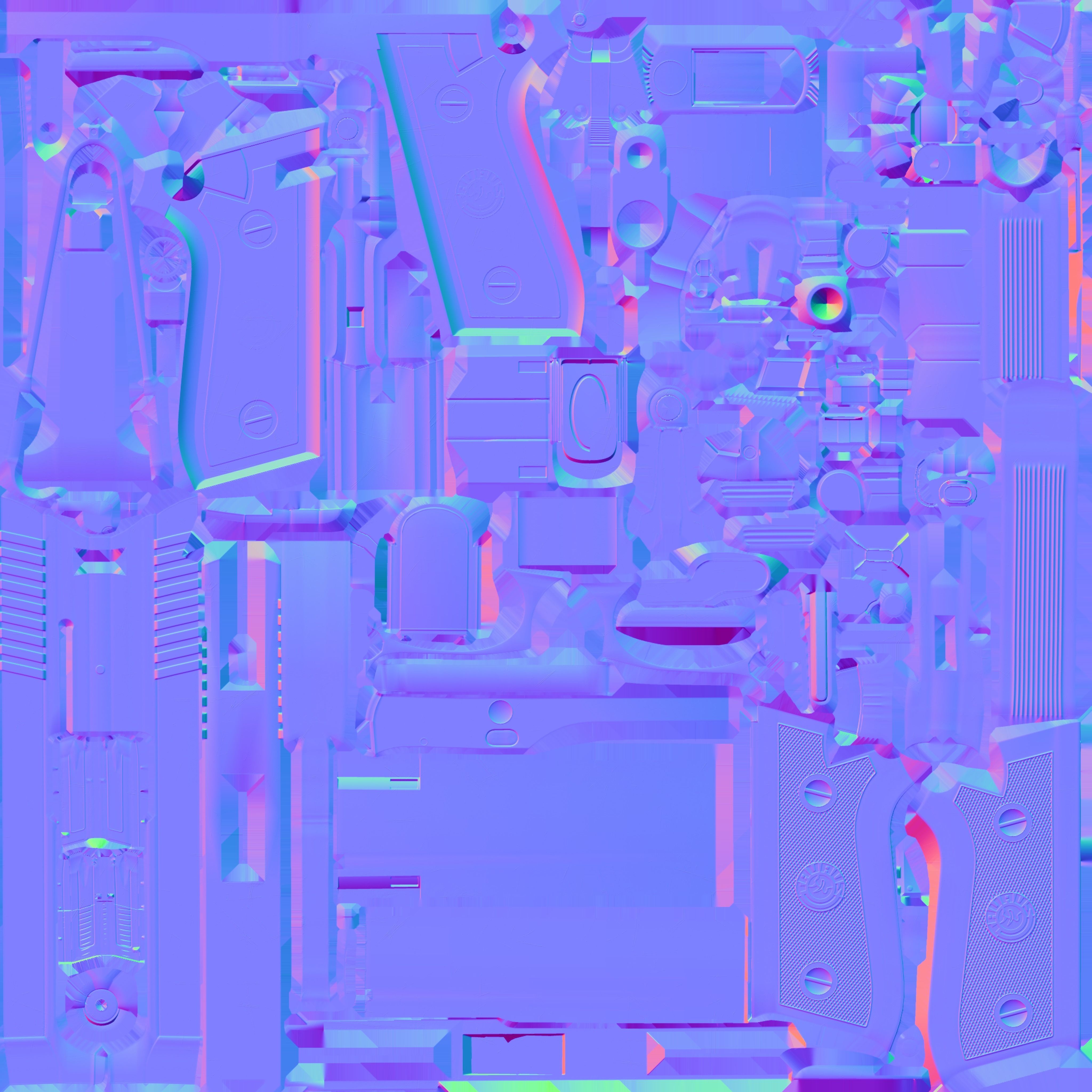 3D model Pistol Taurus T92 in 3D model VR / AR / low-poly | CGTrader