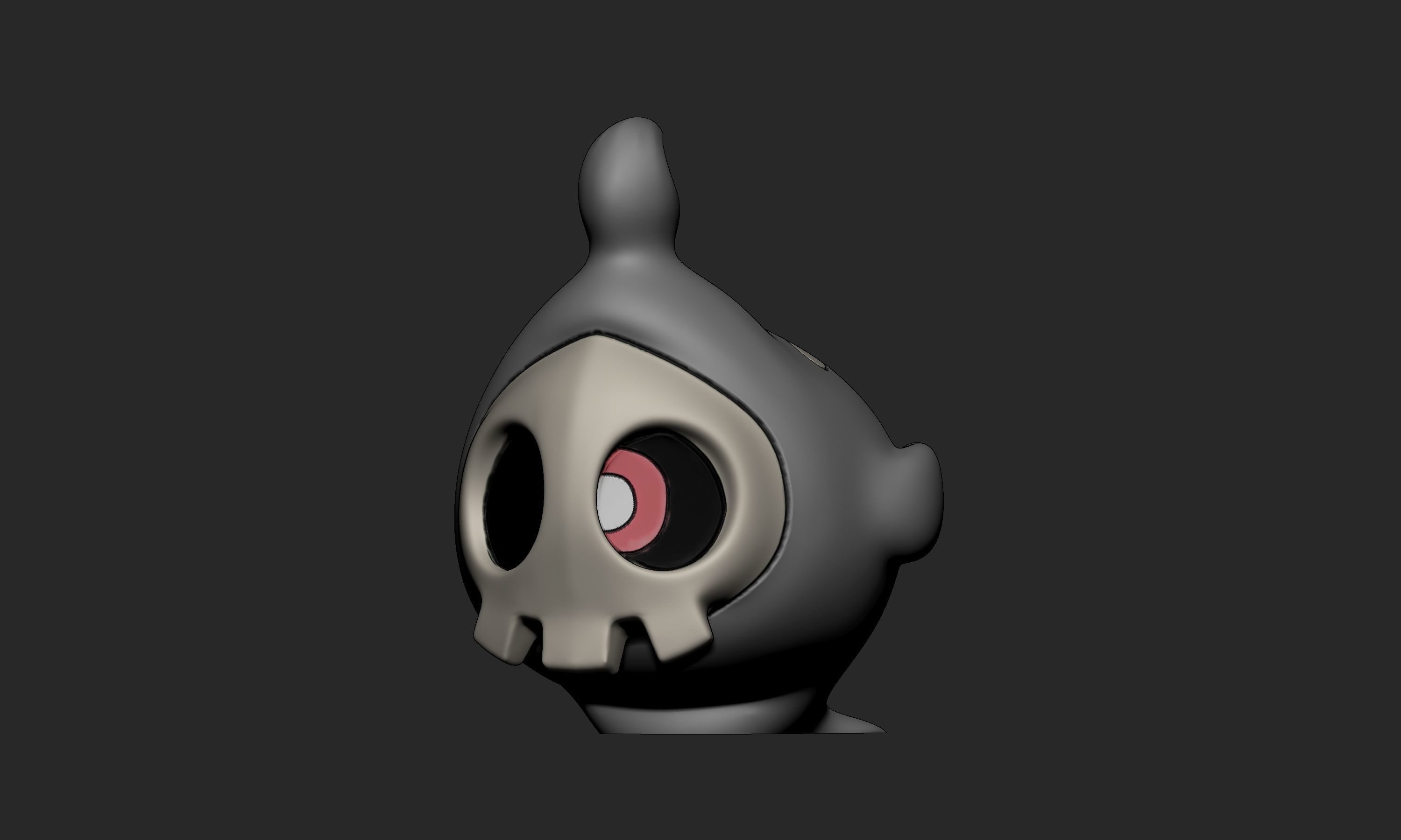 Pokemon - Duskull with 2 poses 3D model 3D printable | CGTrader