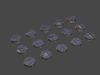 Warhammer 40K INDUSTRIAL INFANTRY BASES 3D model | CGTrader