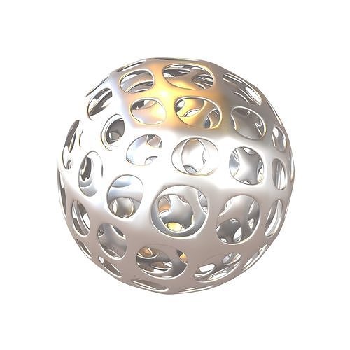 Abstract Sphere Ball v2 002 3D model | CGTrader