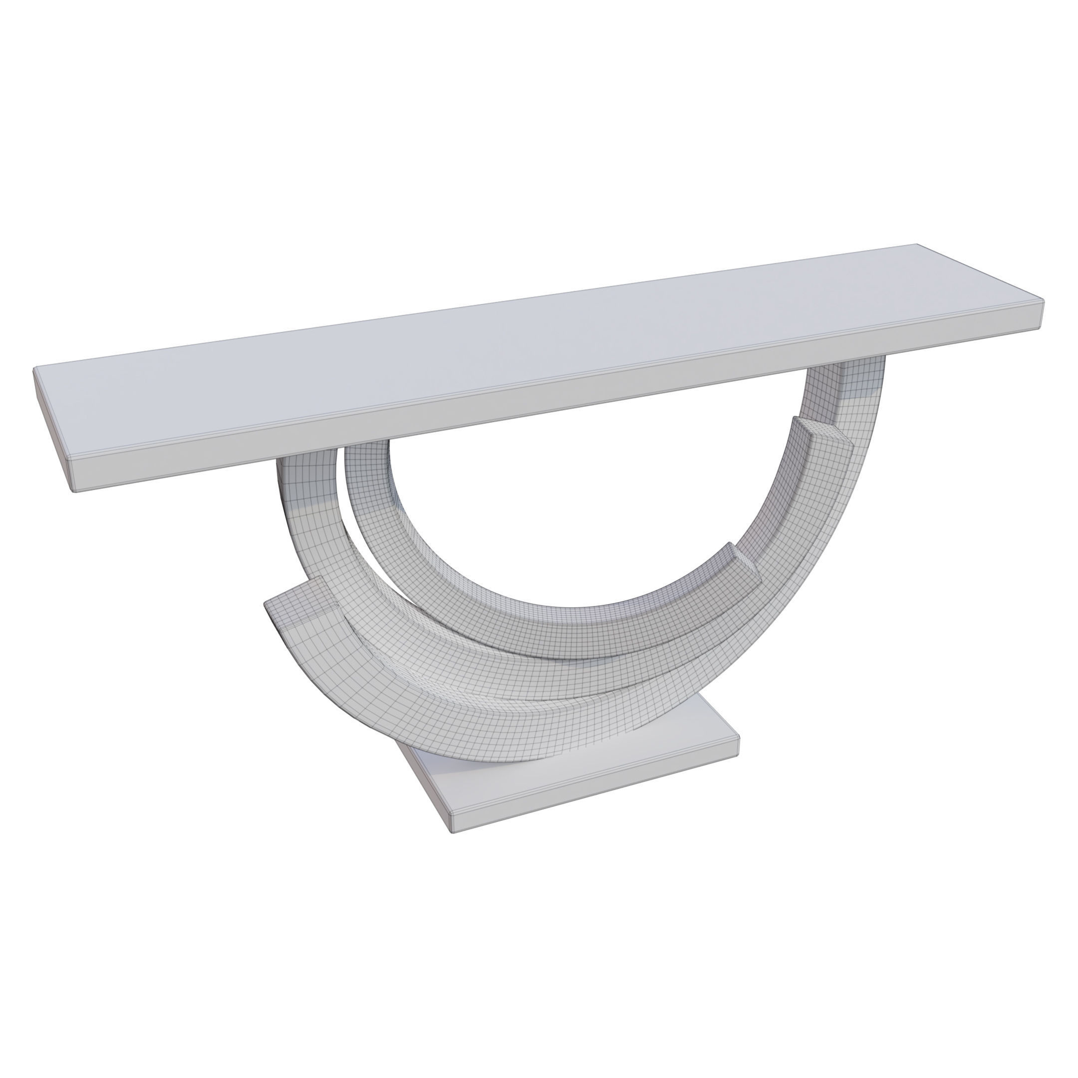 Interior decorative console table 3D model 3D model | CGTrader