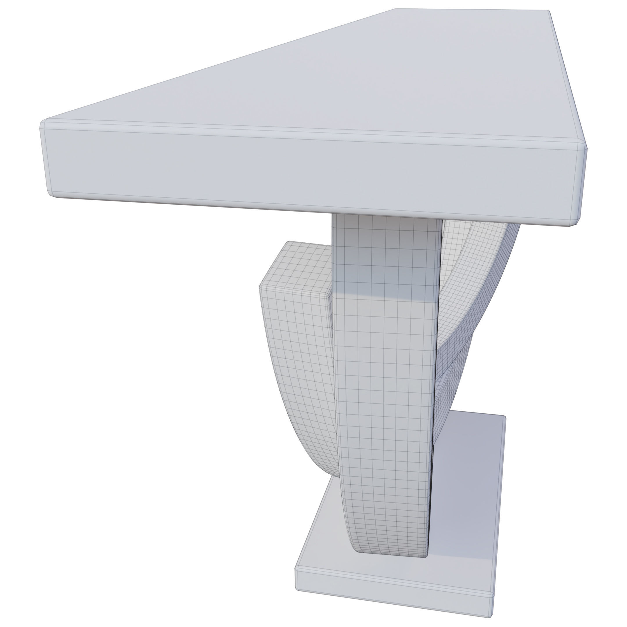 Interior decorative console table 3D model 3D model | CGTrader