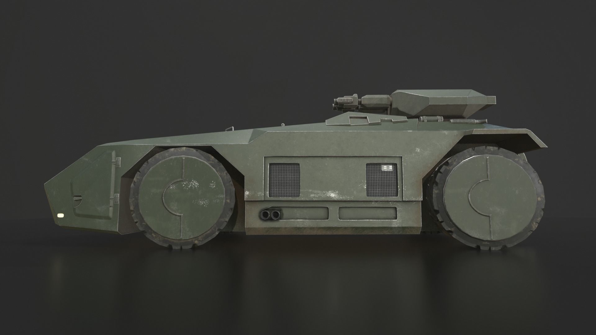 3D model M577 APC VR / AR / low-poly | CGTrader