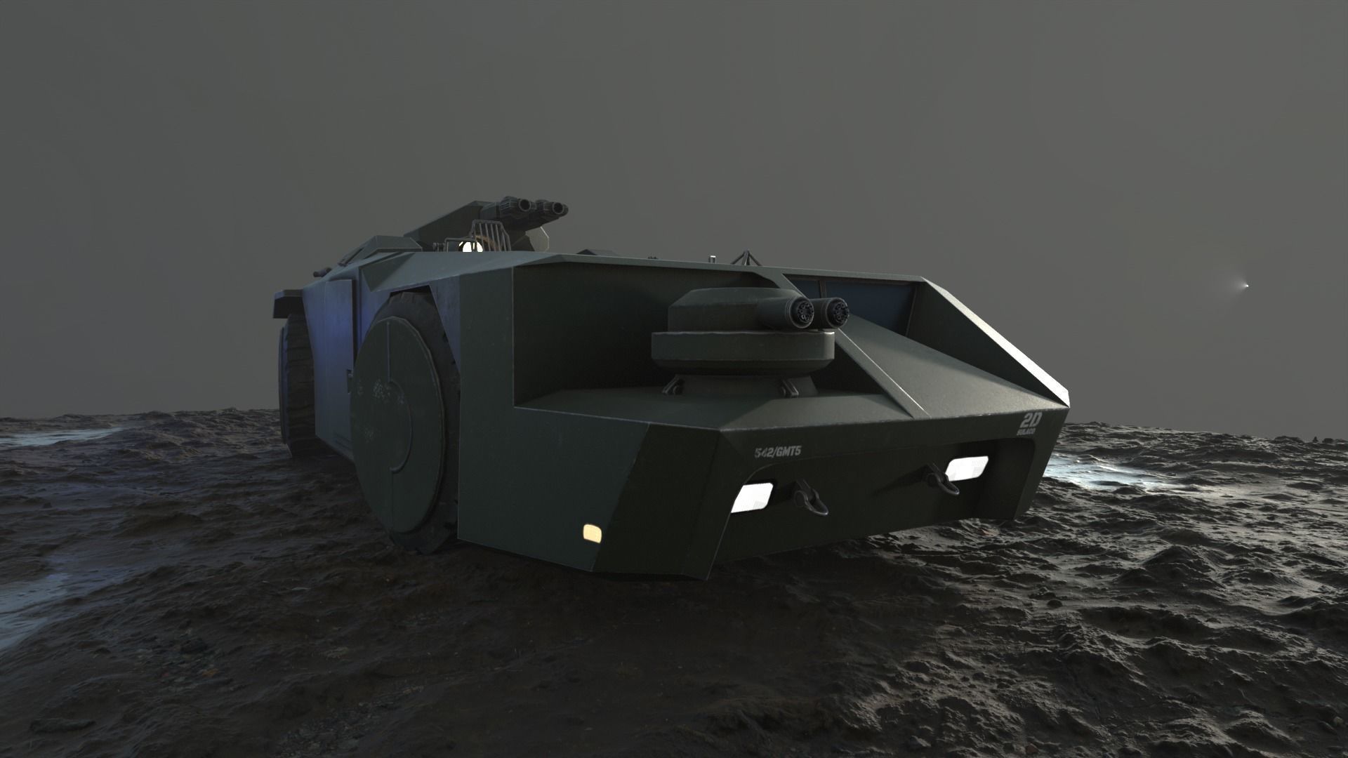 3D model M577 APC VR / AR / low-poly | CGTrader