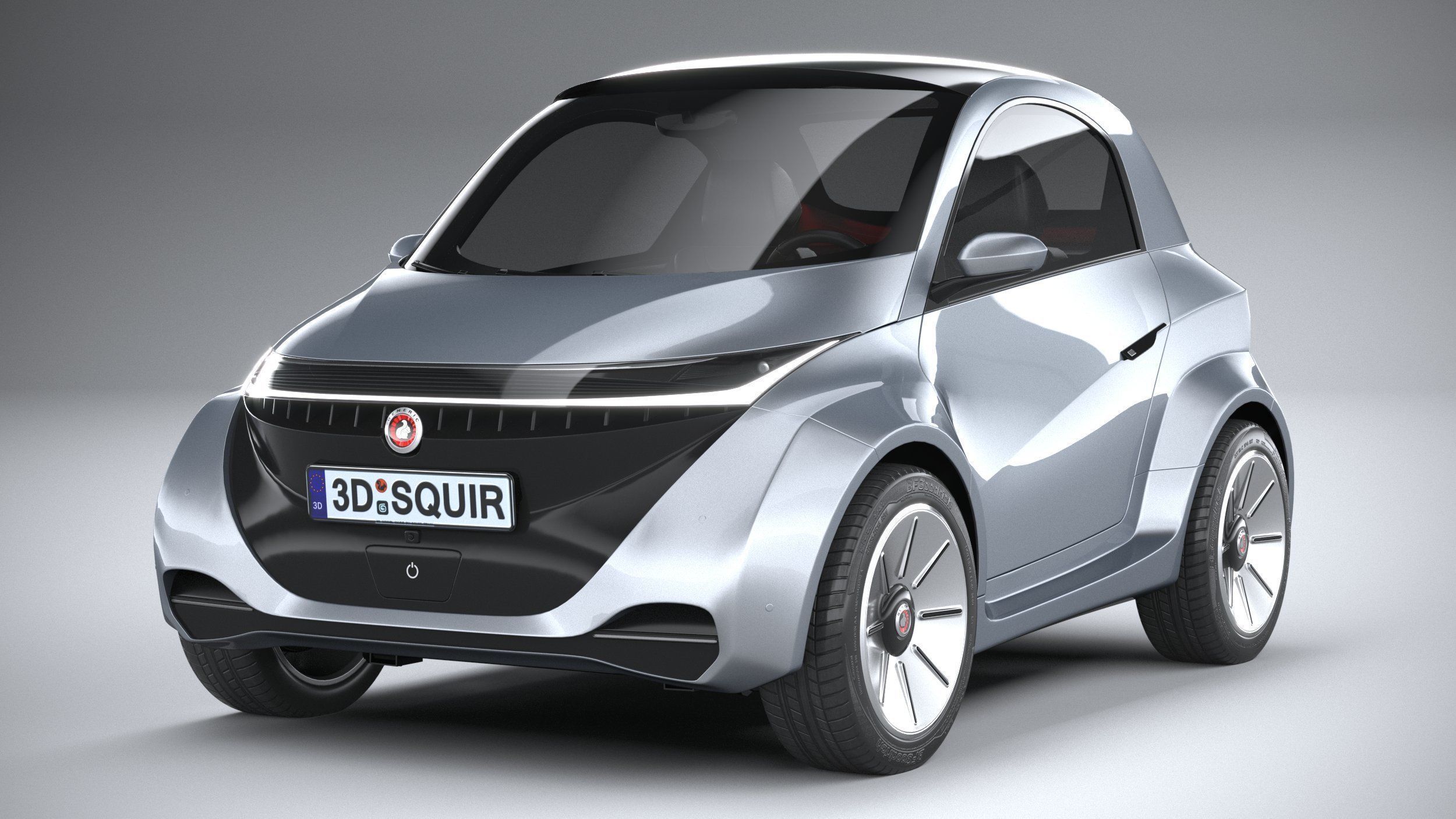 Generic City EV 2022 3D model | CGTrader