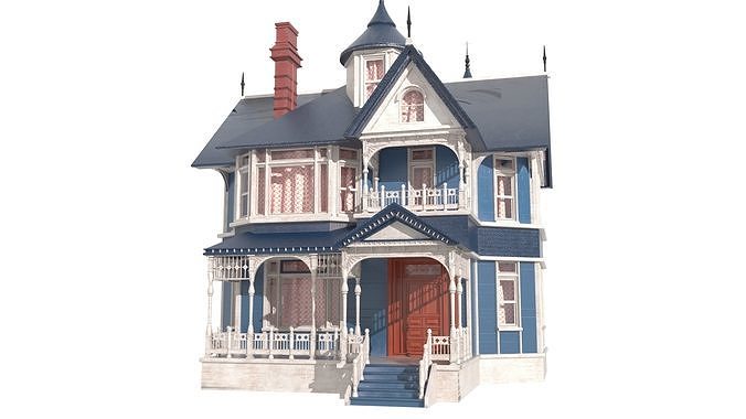 Victorian House 3D model | CGTrader
