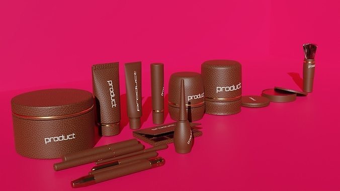 3D model 3D model of cosmetic Makeup product VR / AR / low-poly | CGTrader