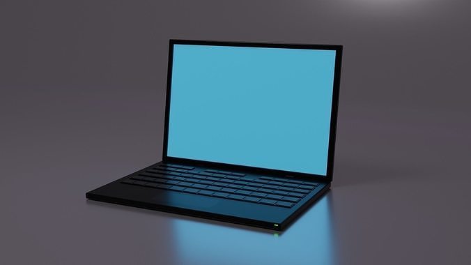 Low Poly Laptop Free free VR / AR / low-poly 3D model | CGTrader