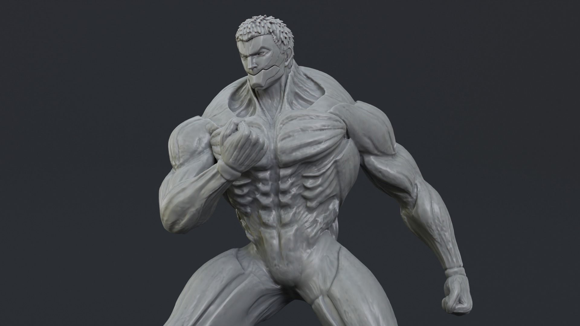 Armored Titan Reiner 3D model 3D printable | CGTrader