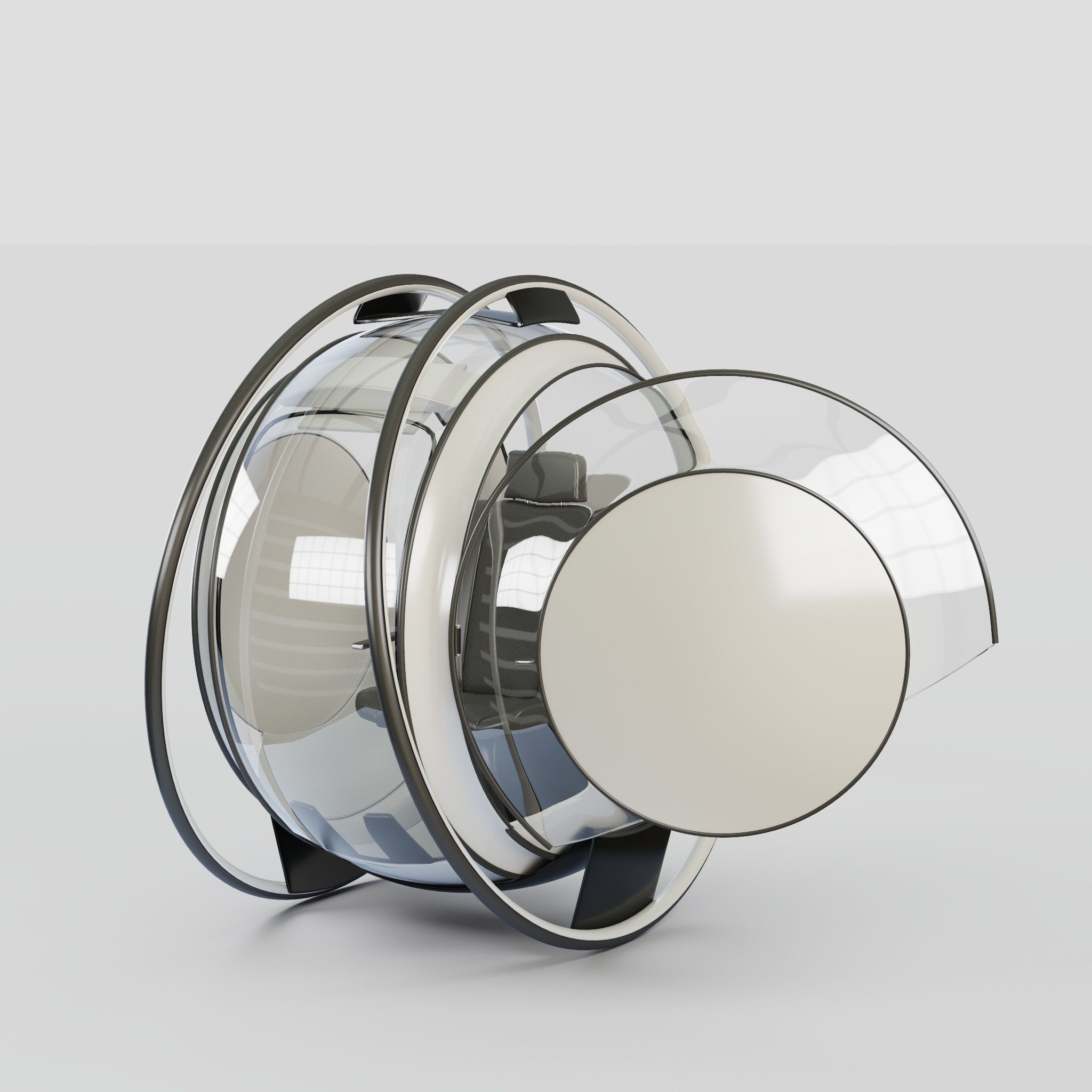 Gyroscopic transport 3D model | CGTrader