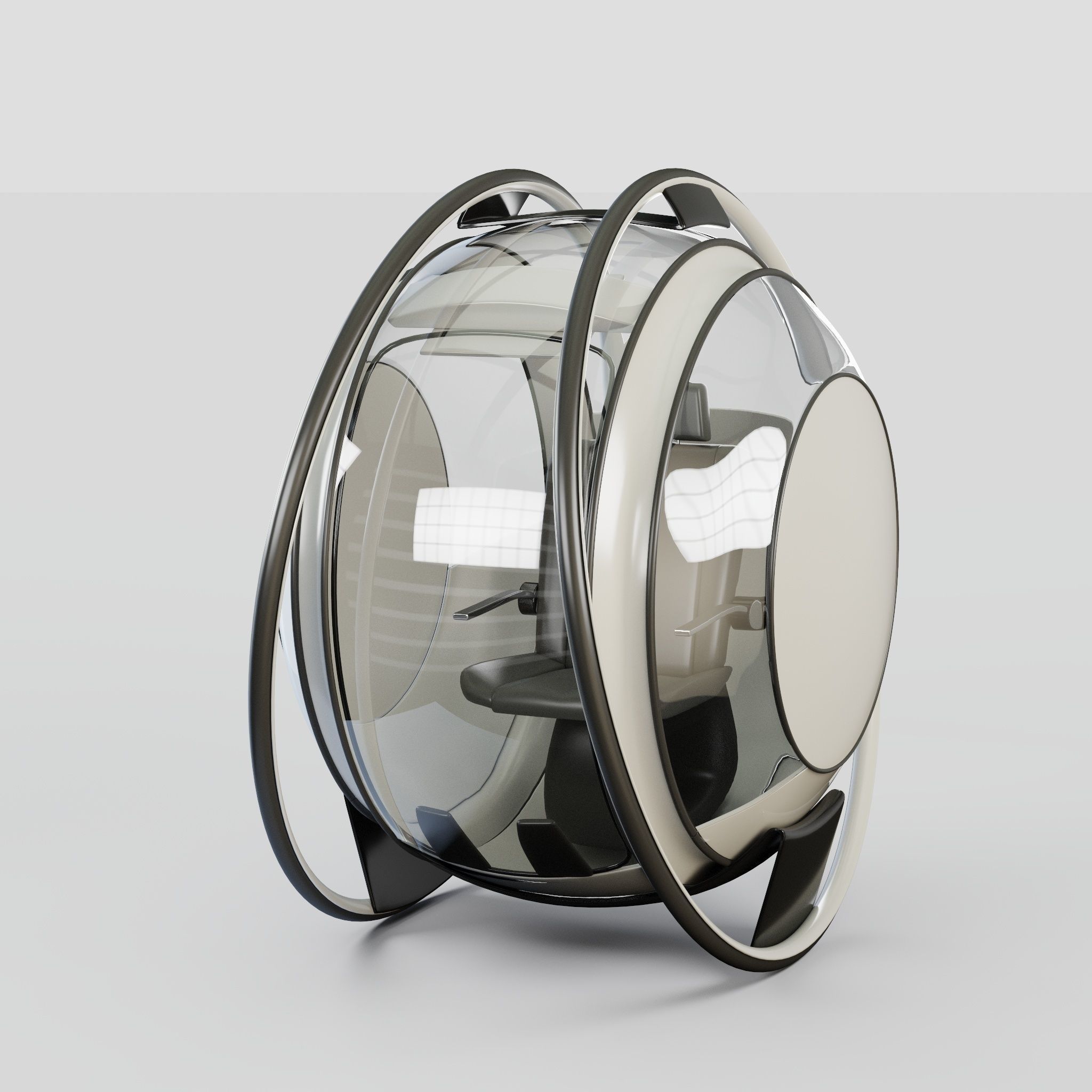 Gyroscopic transport 3D model | CGTrader