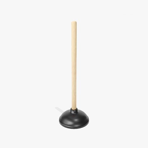 Toilet Plunger free 3D model | CGTrader