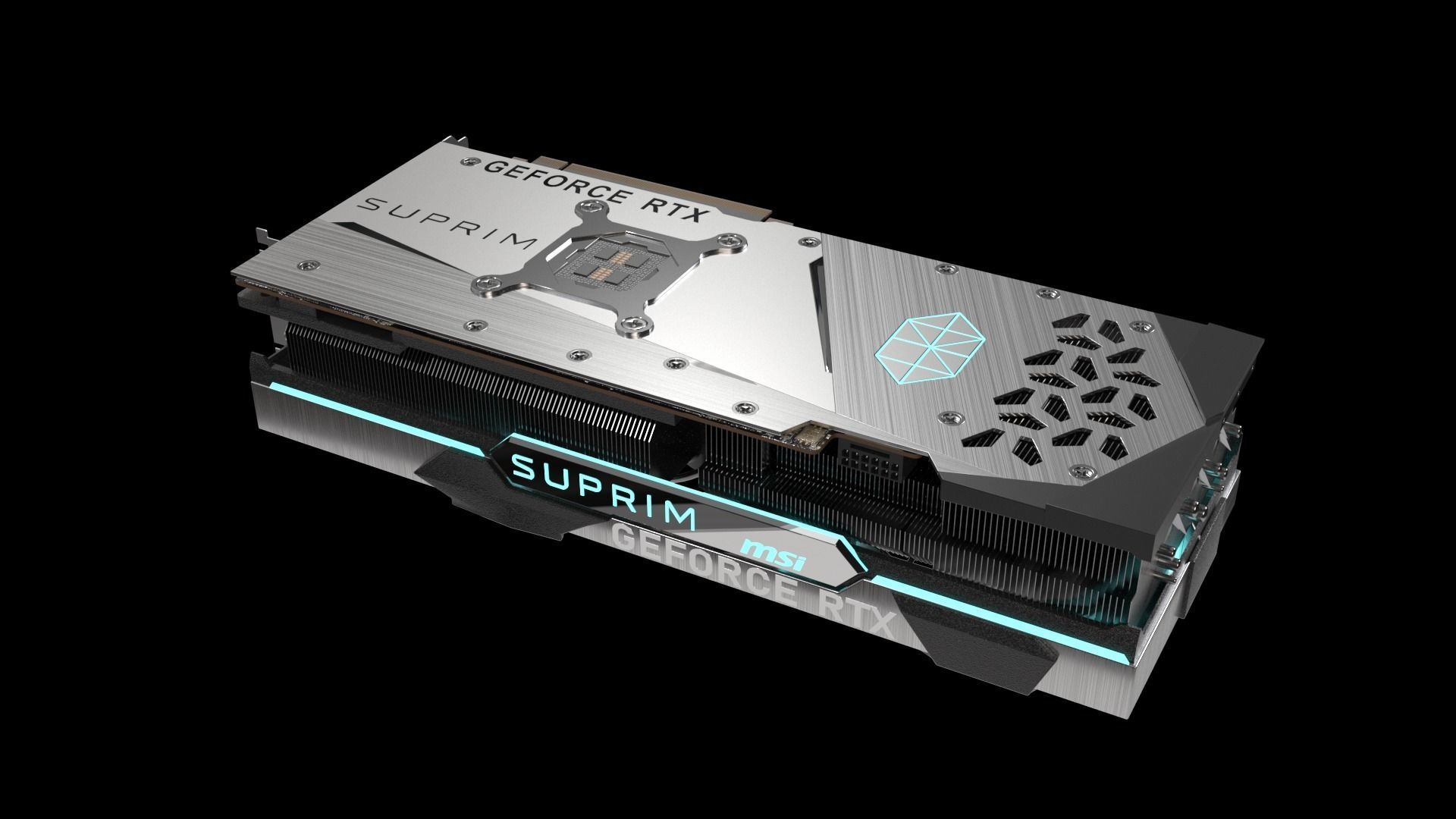 MSI RTX 4090 Suprim X GeForce Nvidia 3D model | CGTrader