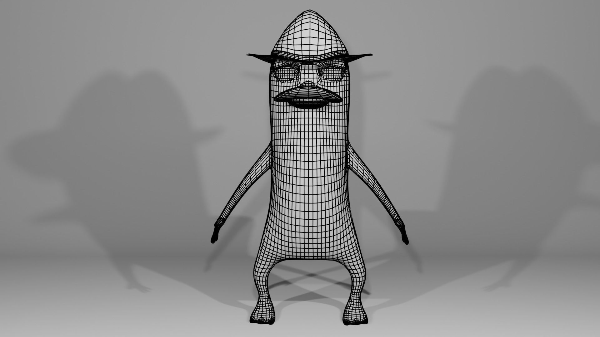 3D model Perry The Platypus VR / AR / low-poly | CGTrader