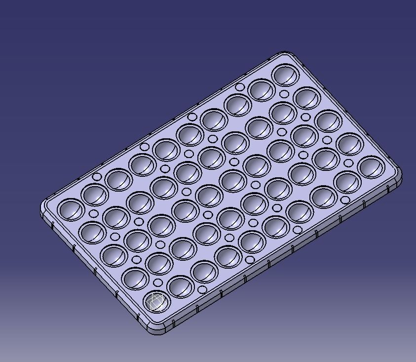 Chocolate Mold 3D model 3D printable | CGTrader