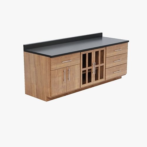 Modern Kitchen Counter Collection 2 | CGTrader