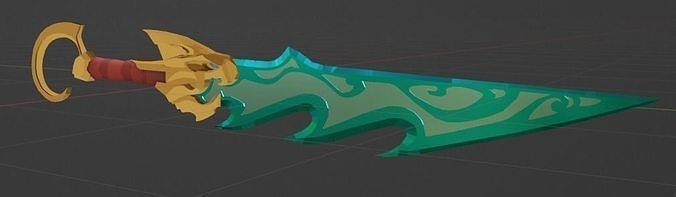 3D model Pyke Dagger League of Legends VR / AR / low-poly | CGTrader