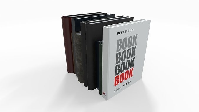 Books free VR / AR / low-poly 3D model | CGTrader