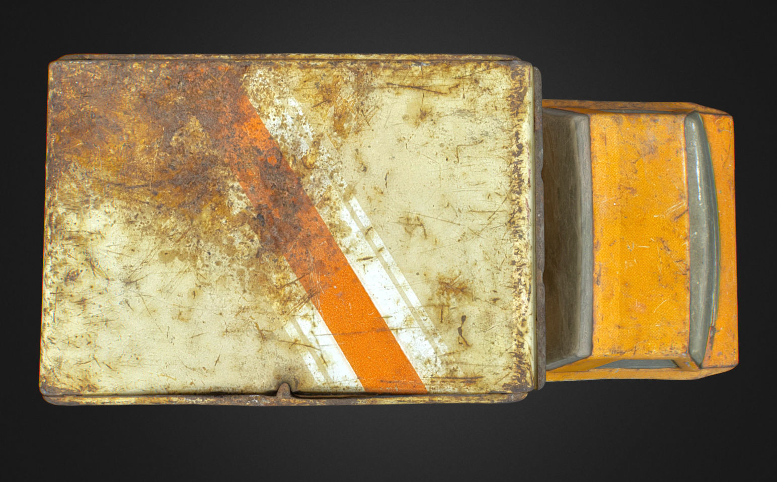 Old USSR Soviet Metal Toy Car URAL BREAD 3D model | CGTrader