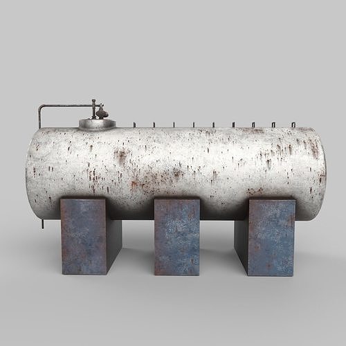 3D model oil tank VR / AR / low-poly | CGTrader