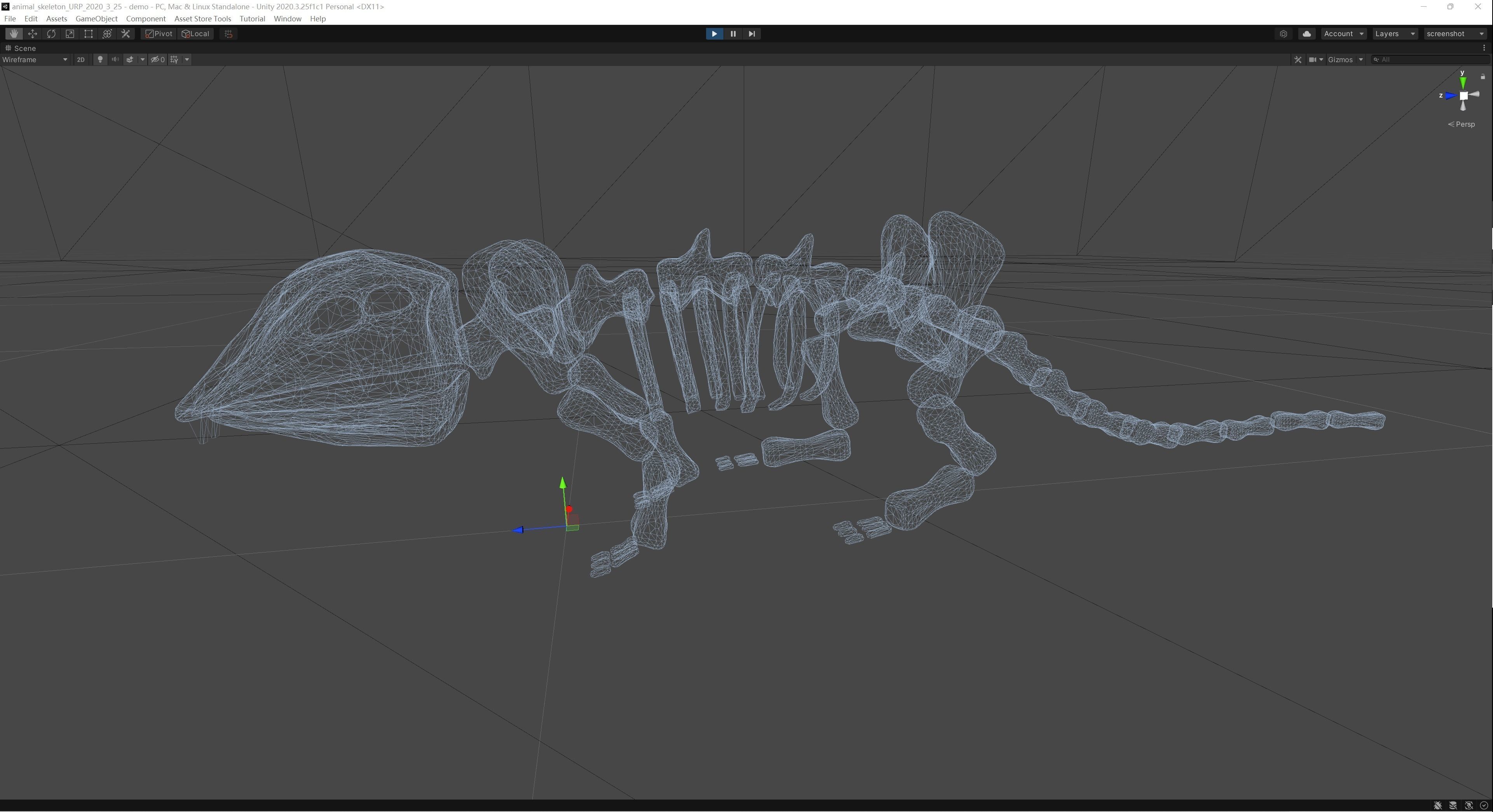 3D model Mouse Skeleton VR / AR / low-poly rigged animated | CGTrader