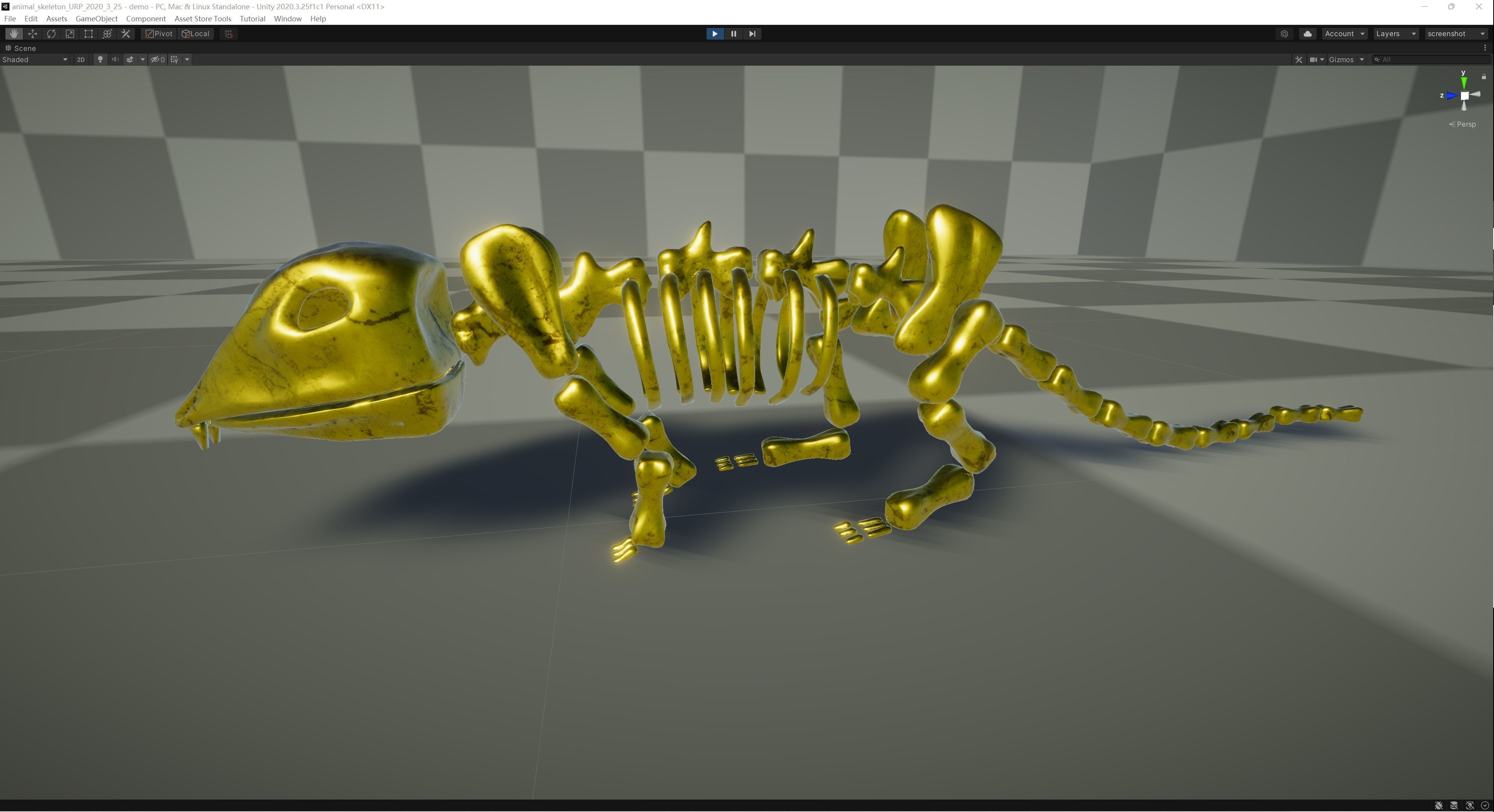 3D model Mouse Skeleton VR / AR / low-poly rigged animated | CGTrader