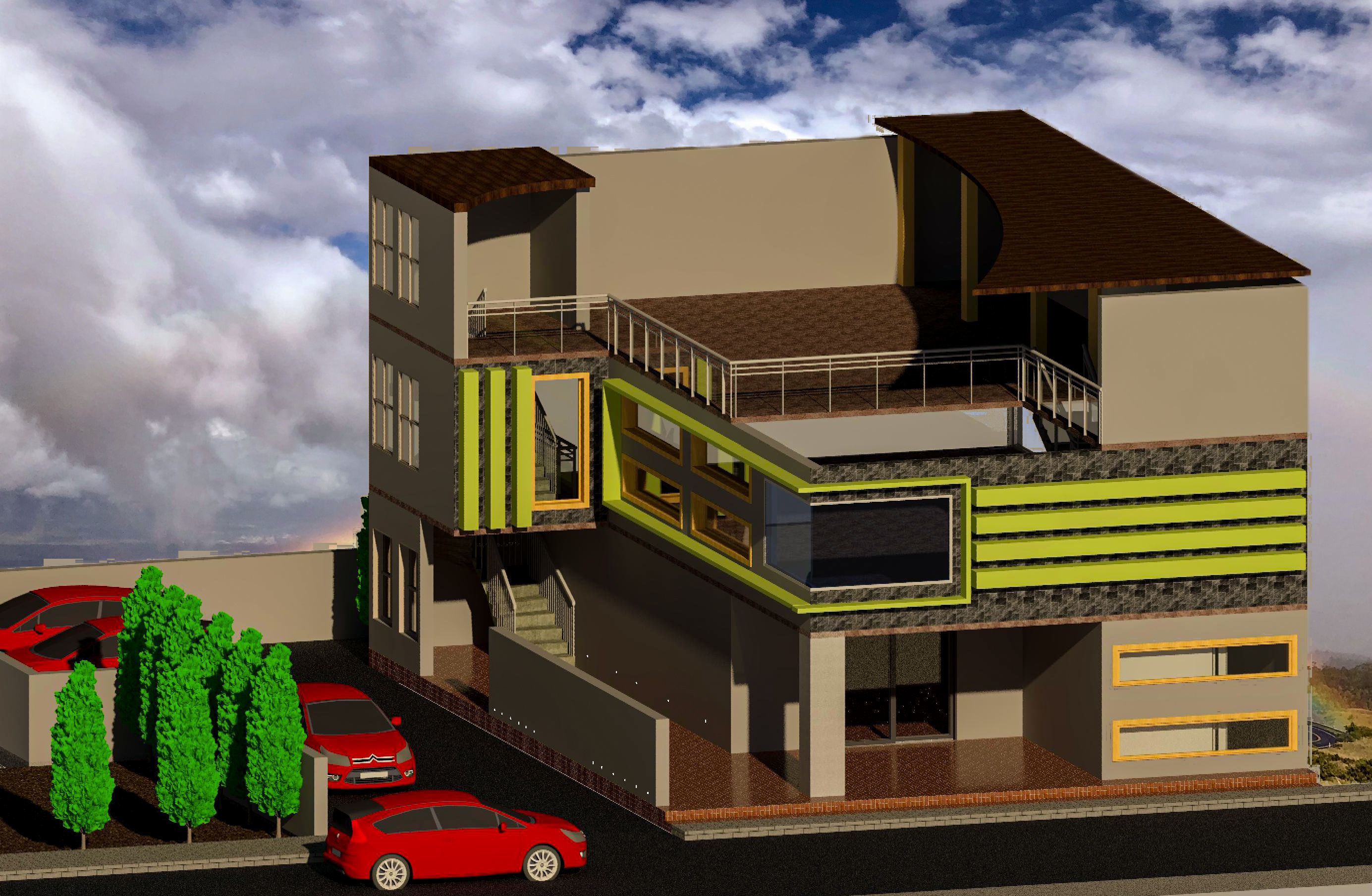 3d house design 3D model | CGTrader