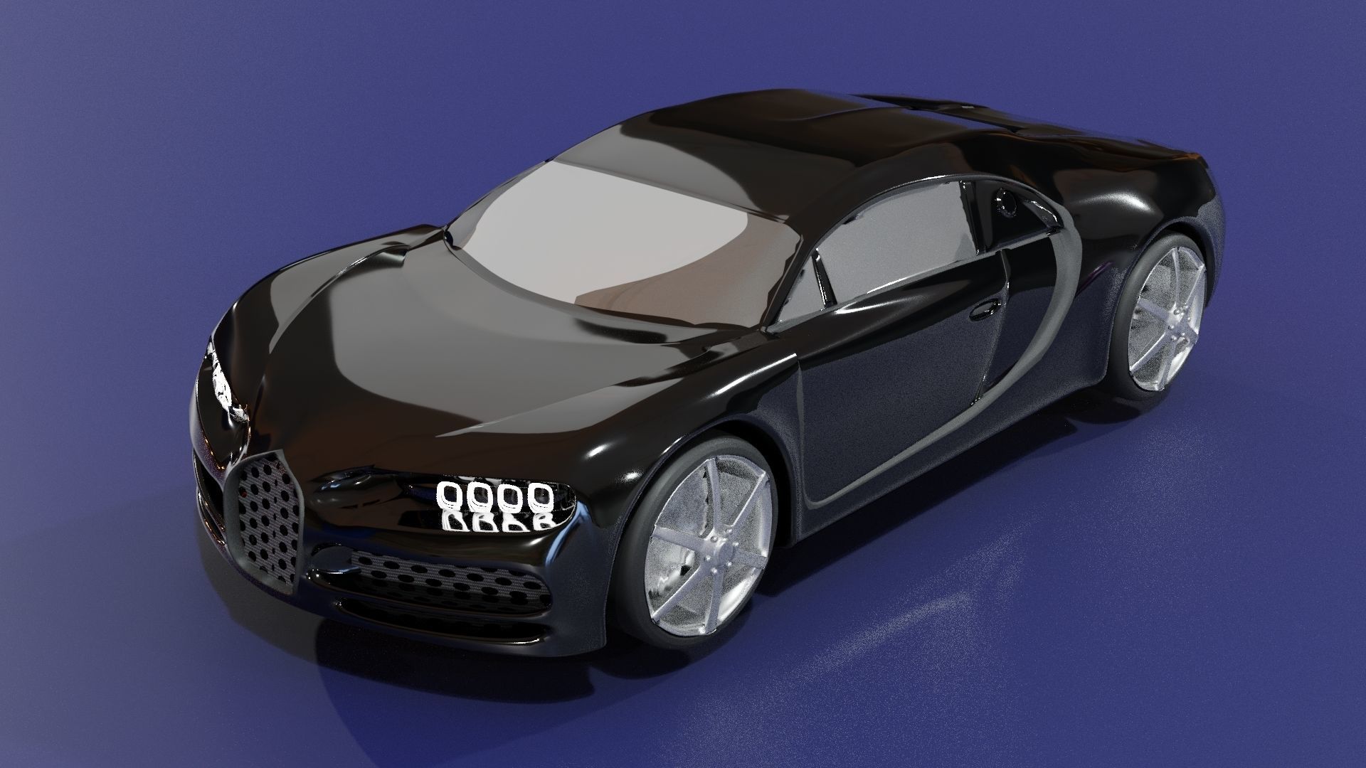 3D model Bugatti 3D Model car VR / AR / low-poly | CGTrader