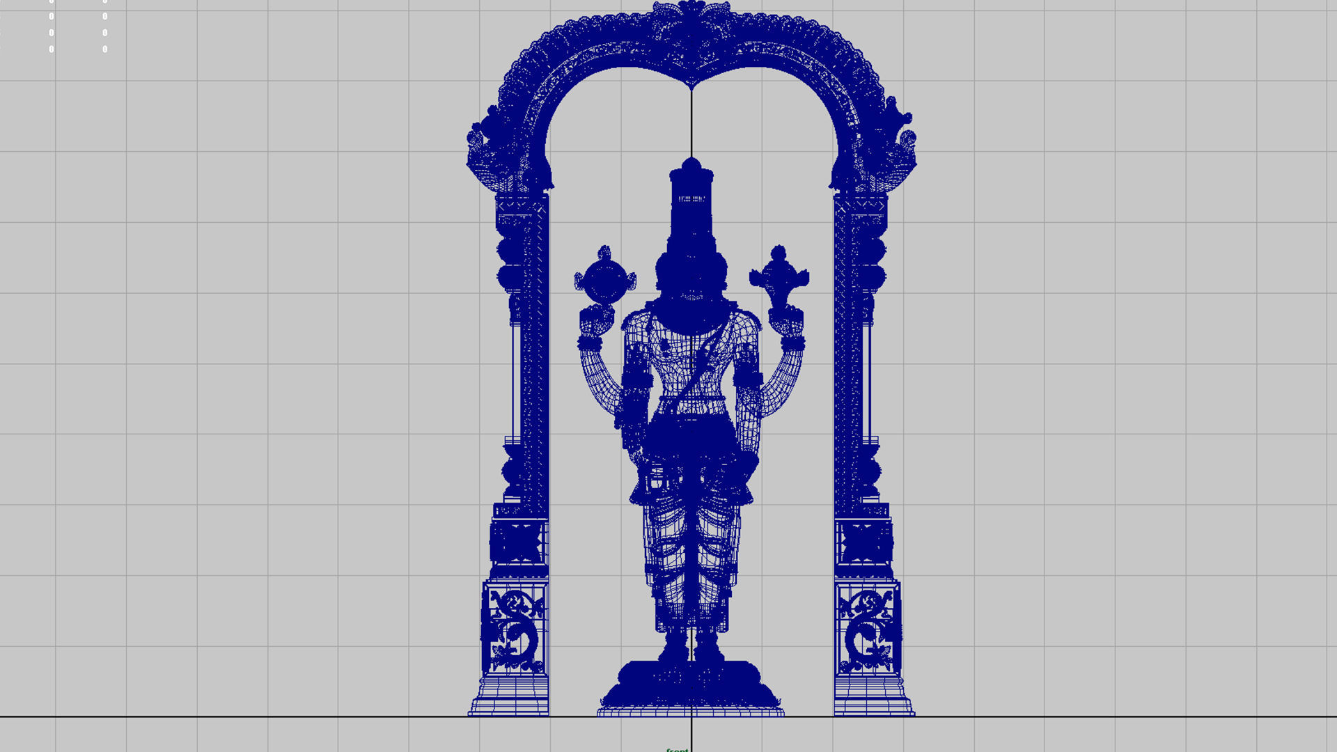 Tirupati venkateswara balaji 3D model | CGTrader