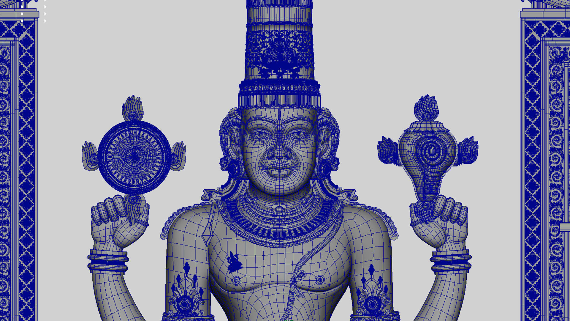 Tirupati venkateswara balaji 3D model | CGTrader
