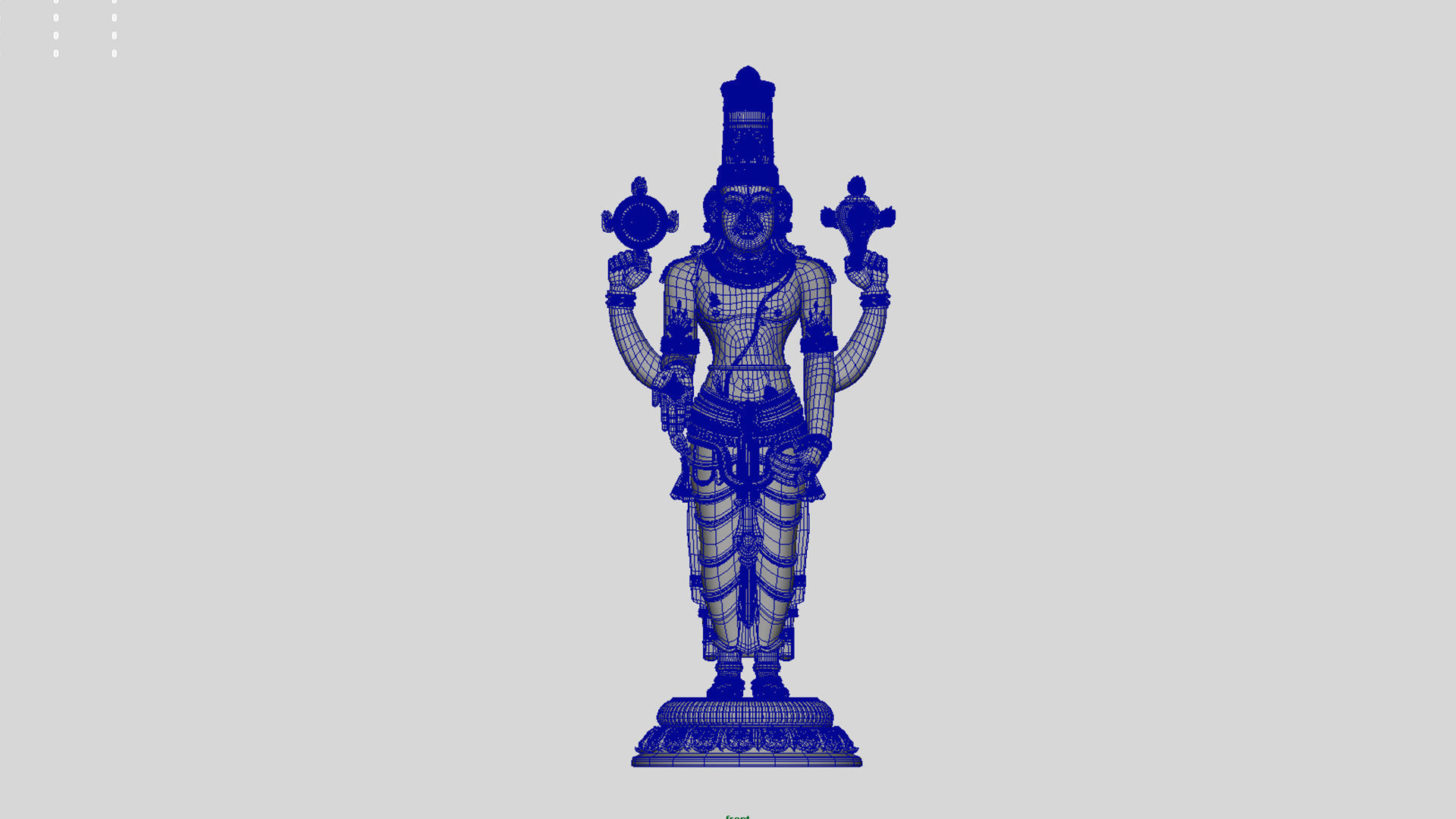 Tirupati venkateswara balaji 3D model | CGTrader