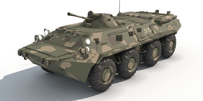 BTR 80 3D model | CGTrader