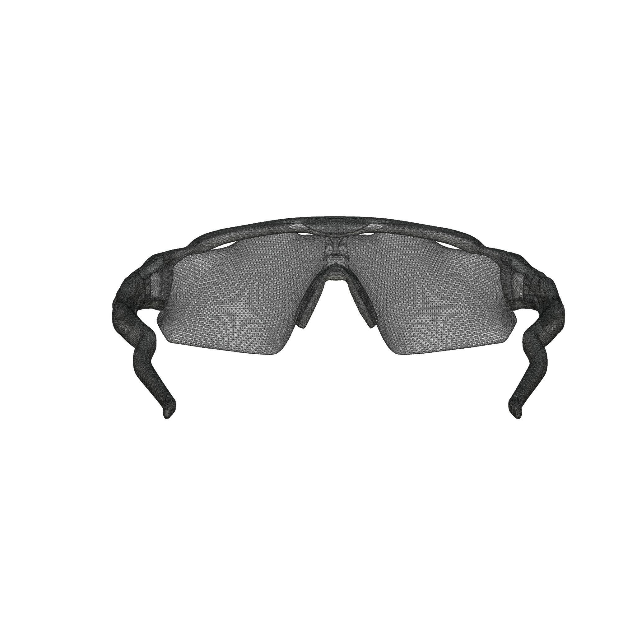 3D model Oakley Radar EV Pitch Prizm Black Polarized Sport glasses VR ...