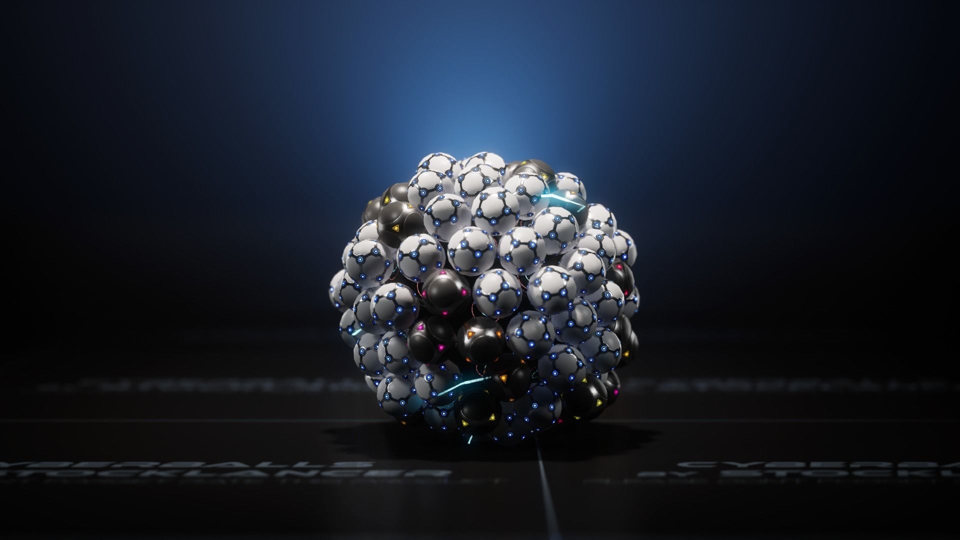 3D model Cyberball MOTHER VR / AR / low-poly | CGTrader