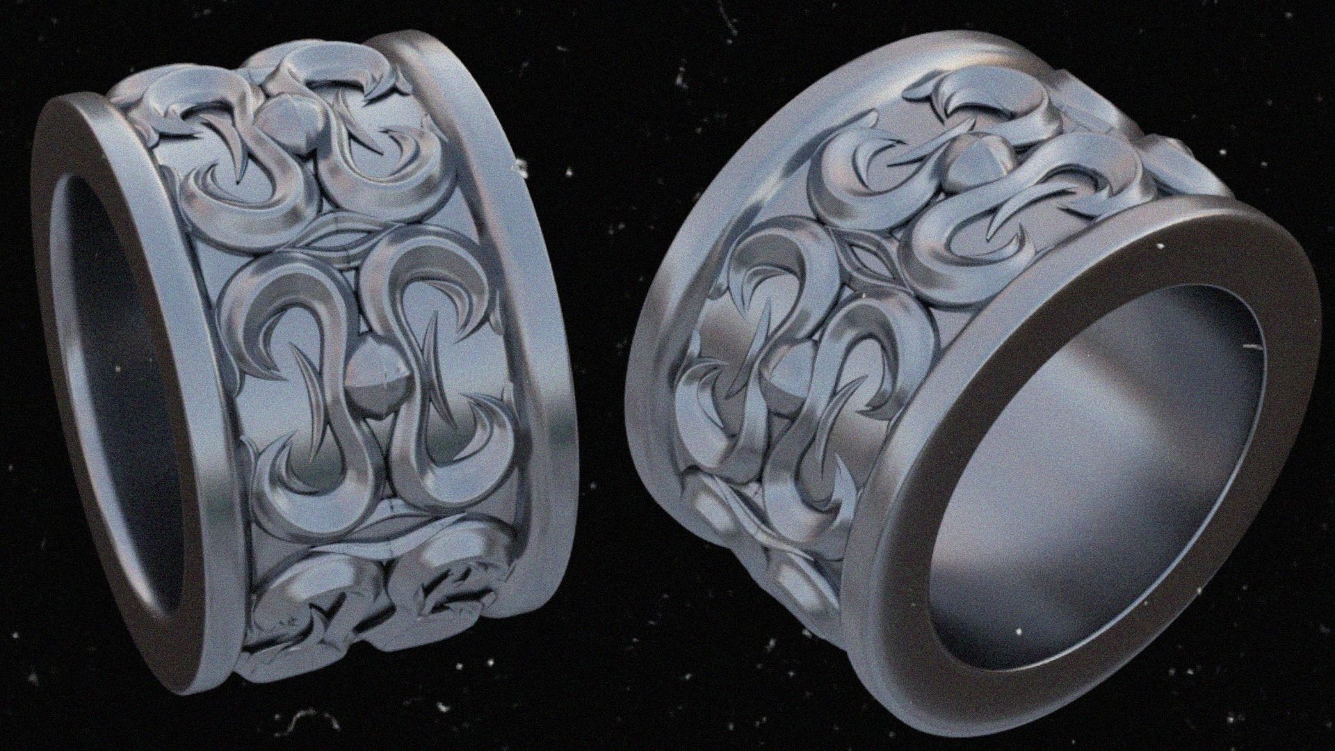 Ring Design 3D model | CGTrader