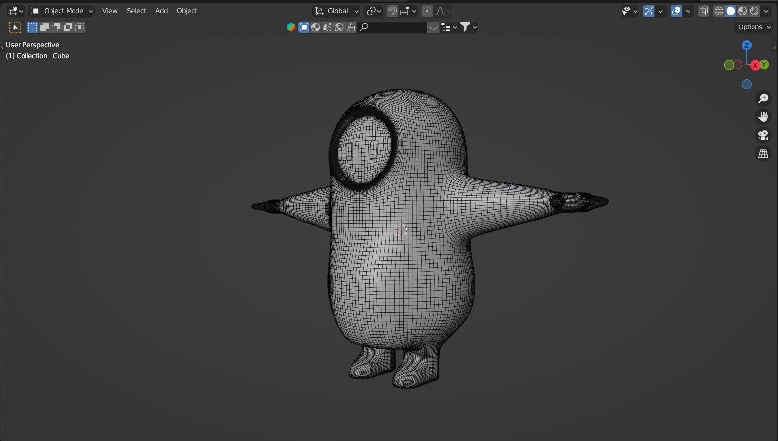 3D model Fall Guys Character VR / AR / low-poly | CGTrader