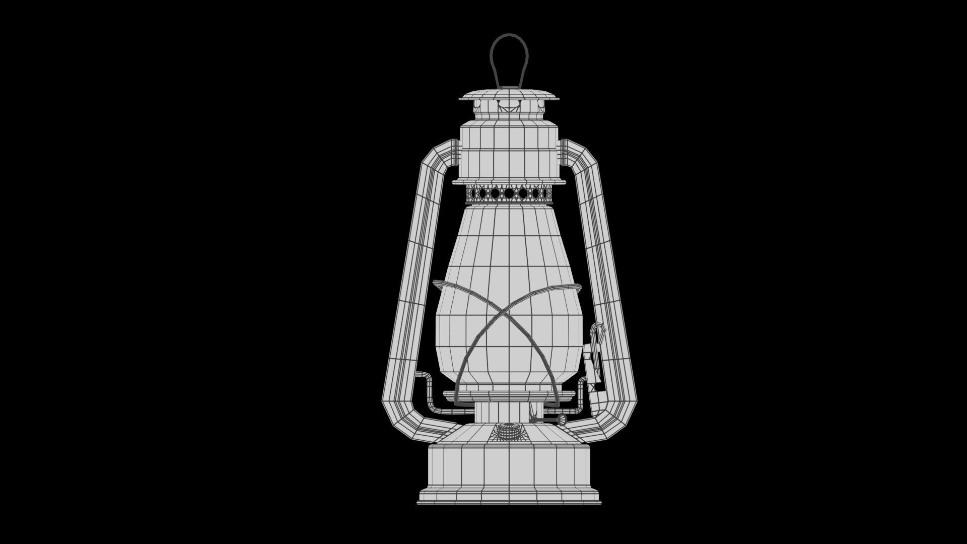 3D model Old Fashioned Lantern VR / AR / low-poly | CGTrader